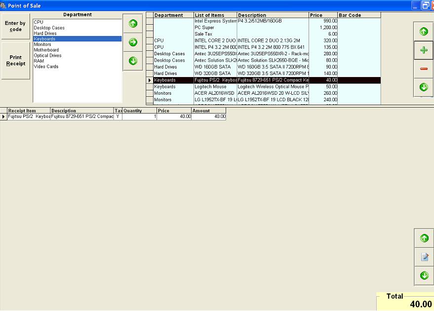 Point Of Sale Form Golden Inventory System